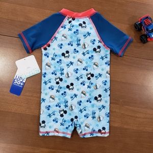 Disney | Swim | Nwt Disney Mickey Mouse Baby Boy Summer Swim One Piece ...